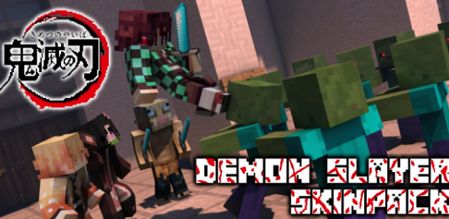 Demon Slayer Skin Pack - Mods for Minecraft