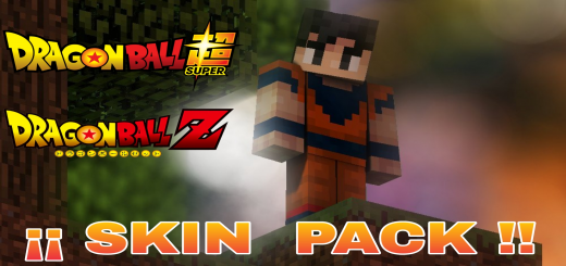 Dragon Ball Skin Pack(81 Skins) - Mods for Minecraft