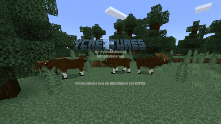 yCreatures Trial Mod[70 New Animals] - Mods for Minecraft