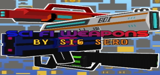 Sci-Fi Weapons Mod(7 Guns) - Mods for Minecraft
