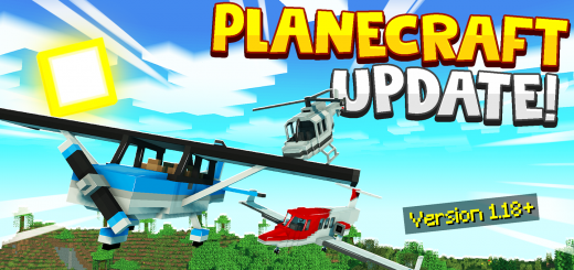 PlaneCraft Mod[7 aircrafts] - Mods for Minecraft