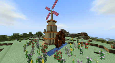 Windmill Mod[4 Windmill] - Mods for Minecraft