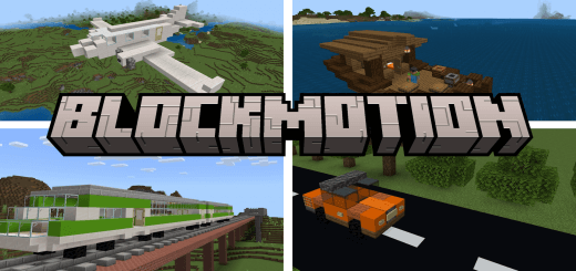 BlockMotion - Moving Buildings Addon - Mods for Minecraft