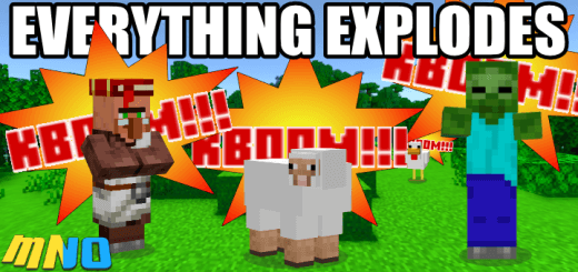 Everything Explodes Mod - Mods for Minecraft