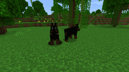 Dogs Plus Mod[23 dog] - Mods for Minecraft