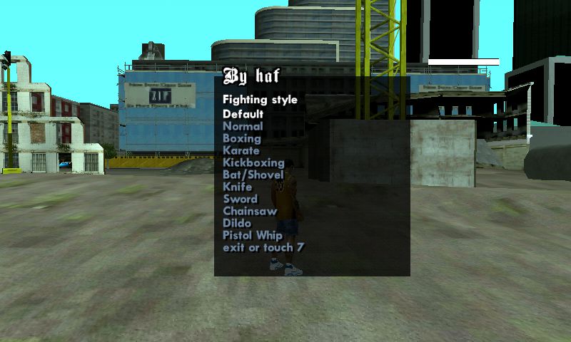 Fighting Style Spawner Mod - Mods for Grand Theft Auto: San Andreas ...