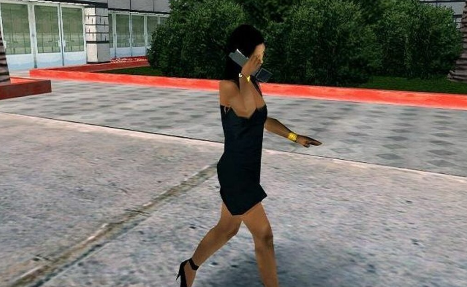 Peds walk with phone Mod - Mods for Grand Theft Auto: San Andreas / GTA:SA