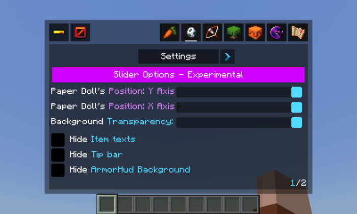 Utility UI v4.1.0 Texture Packs - Mods for Minecraft