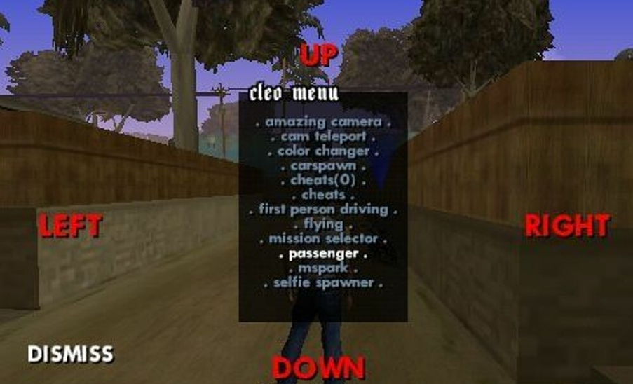 Passenger Cleo Mod - Mods for Grand Theft Auto: San Andreas / GTA:SA