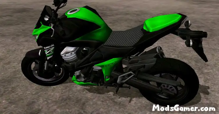 Kawazaki Z800 Motorcycle Mod - Mods for Grand Theft Auto: San Andreas ...