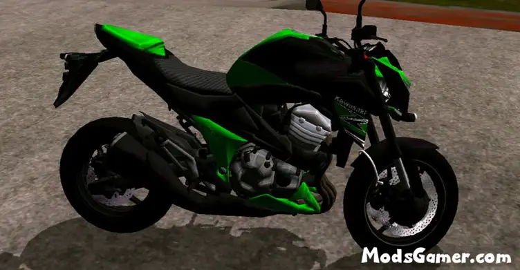 Kawazaki Z800 Motorcycle Mod - Mods for Grand Theft Auto: San Andreas ...