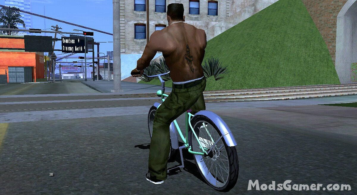 GTA 5 Cruiser Bicycle - Mods for Grand Theft Auto: San Andreas / GTA:SA