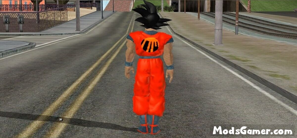 Dragon Ball Goku Skin Mod(Only DFF) - Mods for Grand Theft Auto: San ...