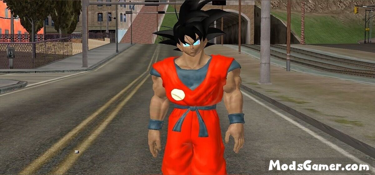 Dragon Ball Goku Skin Mod(Only DFF) - Mods for Grand Theft Auto: San ...