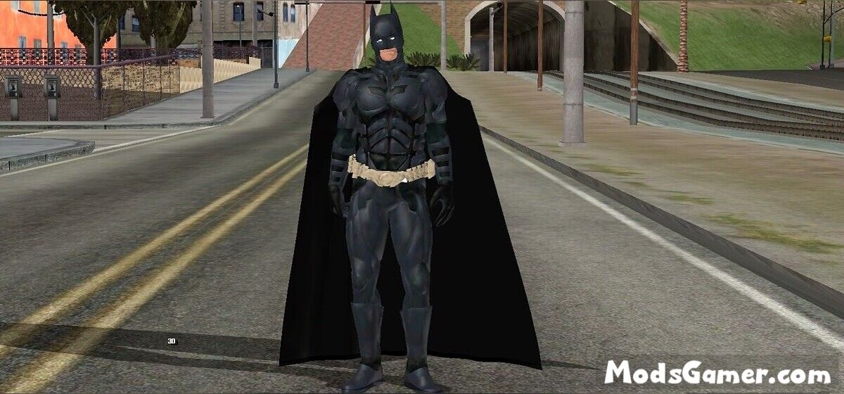 Batman Skin Mod(Only DFF) - Mods for Grand Theft Auto: San Andreas / GTA:SA