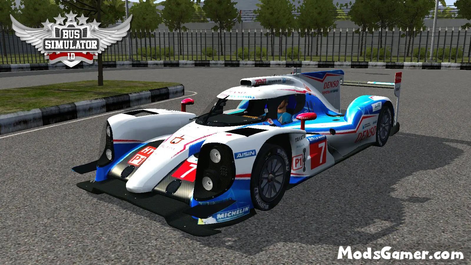 Toyota TS040 Hybrid Mod - Mods for Bus Simulator Indonesia / BUSSID