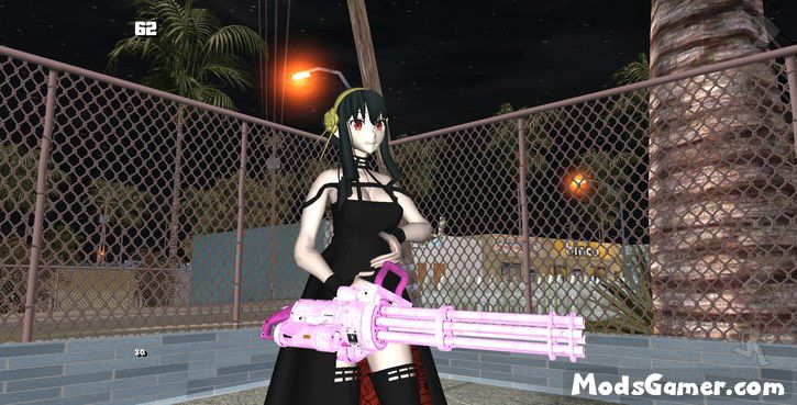 Yor Forger Skin Mod - Spy x Family - Mods for Grand Theft Auto: San ...