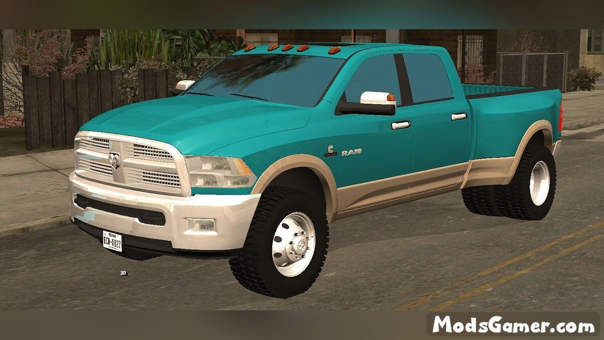 2012 Dodge Ram 3500 Mod - Mods for Grand Theft Auto: San Andreas / GTA:SA