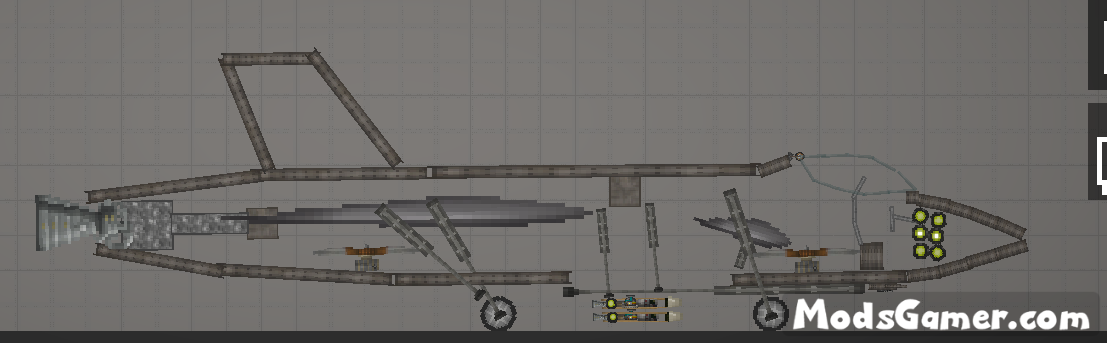 Reinforced Fighter aircraft Mod - Mods for Melon Playground Sandbox PG