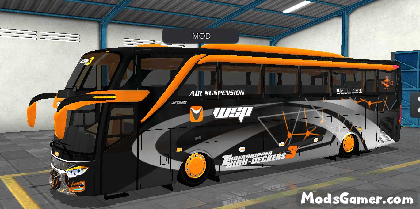JB3 SHD Bus Mod - Mods for Bus Simulator Indonesia / BUSSID