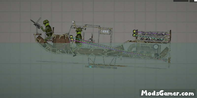 Assault boat Mod - Mods for Melon Playground Sandbox PG