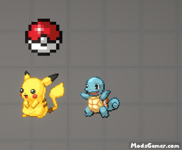 Pokemon Mods[Pikachu and Squirtle] - Mods for Melon Playground Sandbox PG