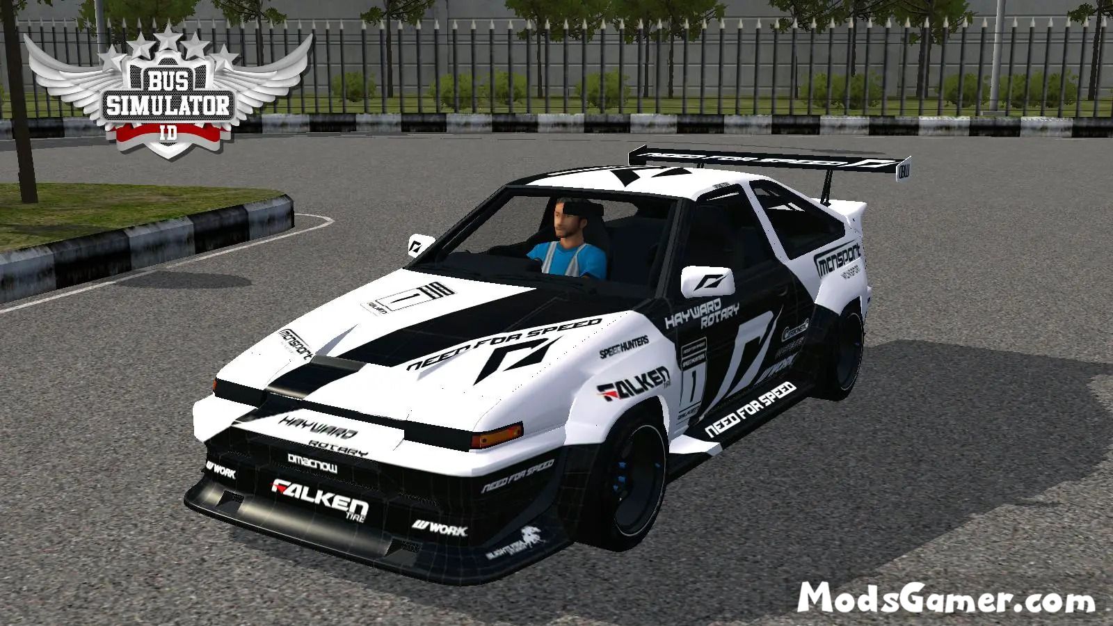 Toyota Corolla AE86 Racing Livery Mod - Mods for Bus Simulator ...