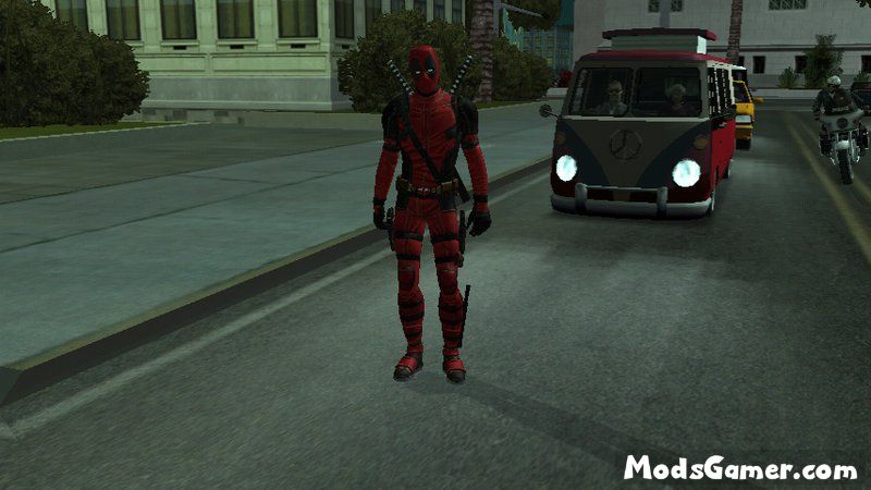 Deadpool Skin Mod - Mods for Grand Theft Auto: San Andreas / GTA:SA