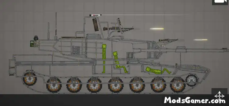 M1a2 TUSK2 Main battle tank Mod - Mods for Melon Playground Sandbox PG