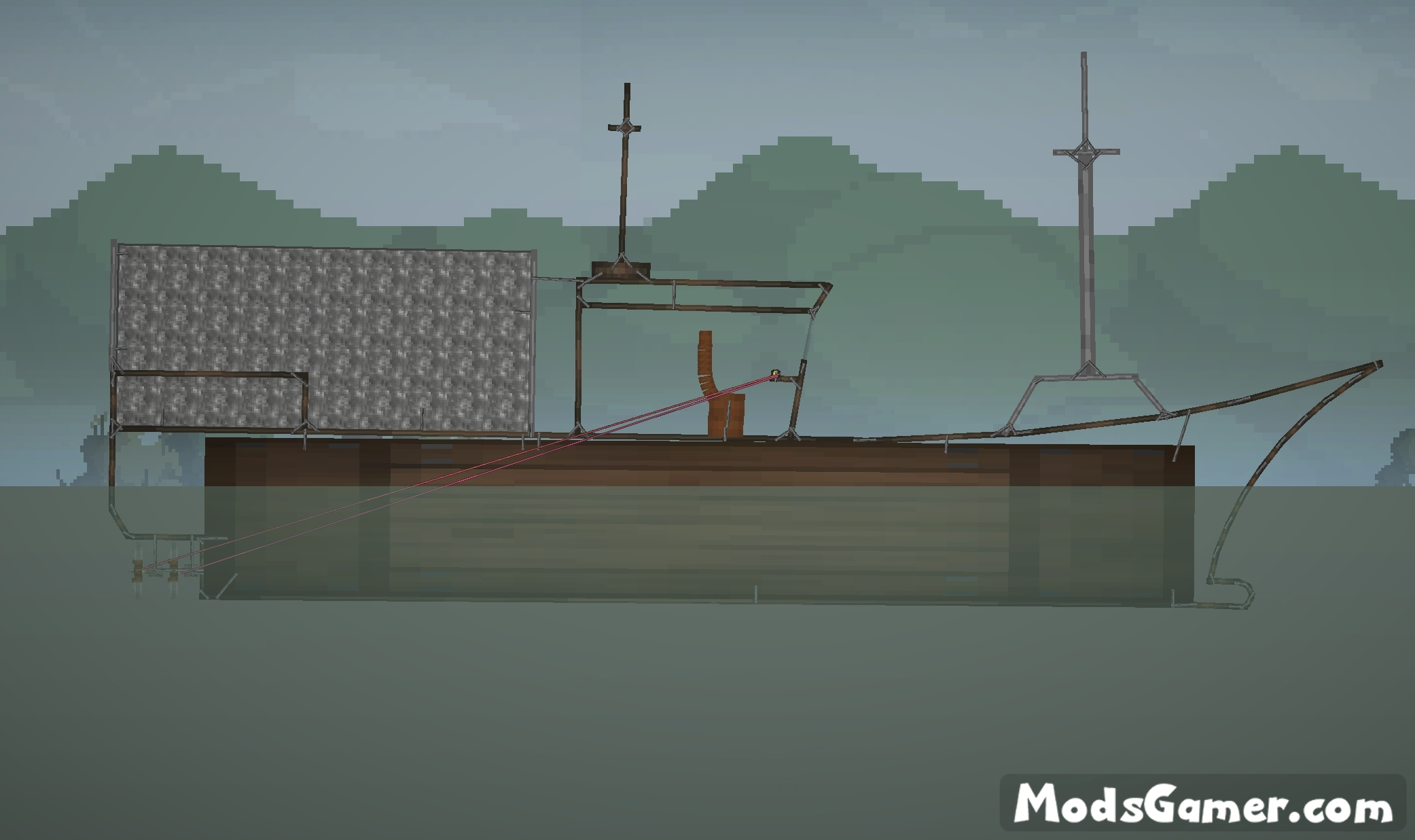 Crab boat Mod - Mods for Melon Playground Sandbox PG