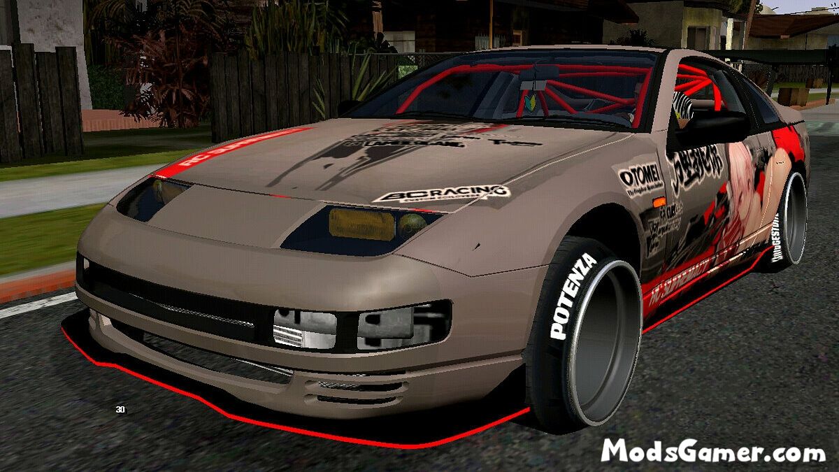 Nissan 300zx - TC97 Racing Livery Mod - Mods for Grand Theft Auto: San ...