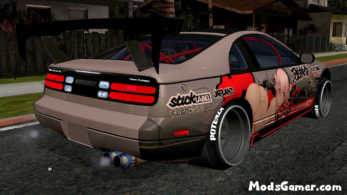 Nissan 300zx - TC97 Racing Livery Mod - Mods for Grand Theft Auto: San ...