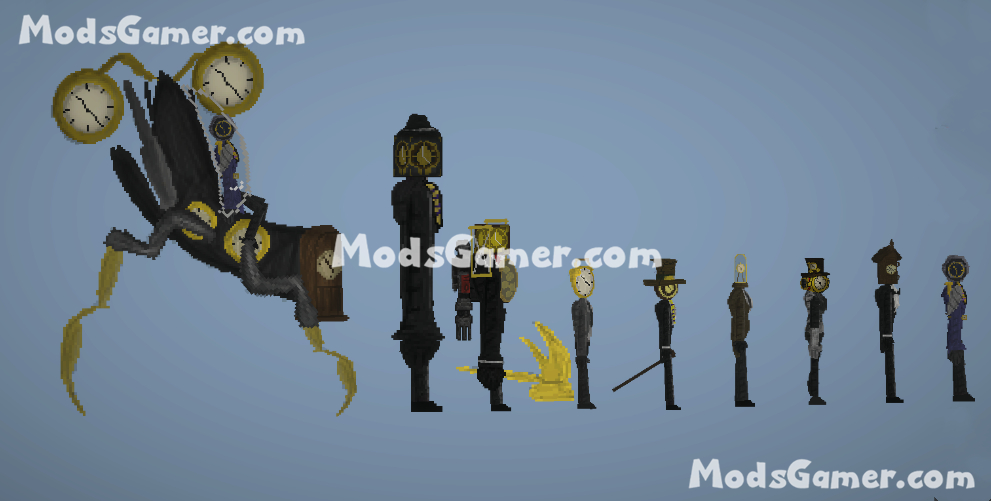 Skibidi Toilet Multiverse DomStudio Mod Pack 2[Spider ClockMan ...