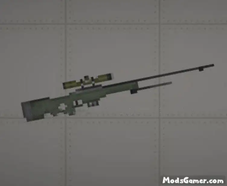AWP Sniper Gun Mod - Mods for Melon Playground Sandbox PG