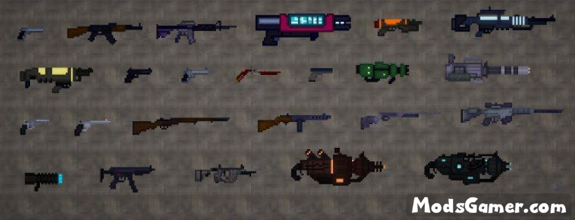People playground Weapon Pack 2.0[24 Guns] - Mods for Melon Playground ...