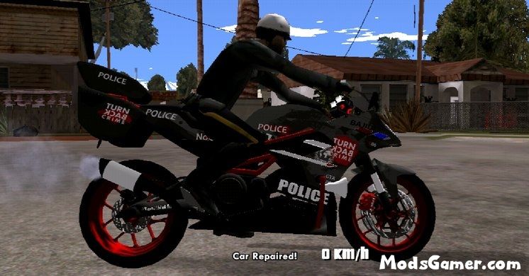 Bajidi r86 Police Motorcycle Mod - Mods for Grand Theft Auto: San ...