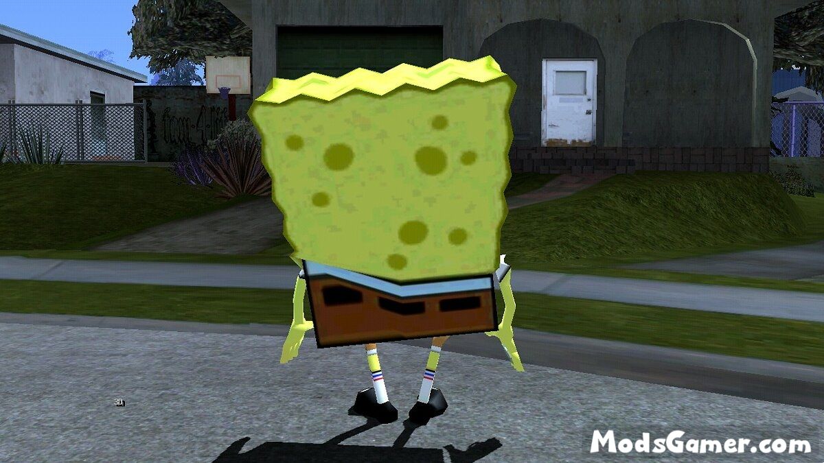 Spongebob Skin Mod - Mods for Grand Theft Auto: San Andreas / GTA:SA