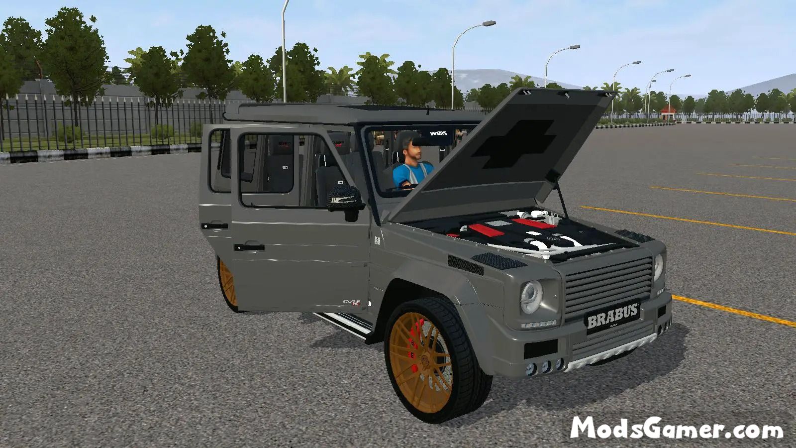 Mercedes-Benz GV12 SUV Mod - Mods for Bus Simulator Indonesia / BUSSID