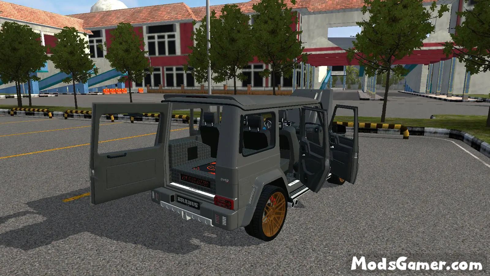 Mercedes-Benz GV12 SUV Mod - Mods for Bus Simulator Indonesia / BUSSID