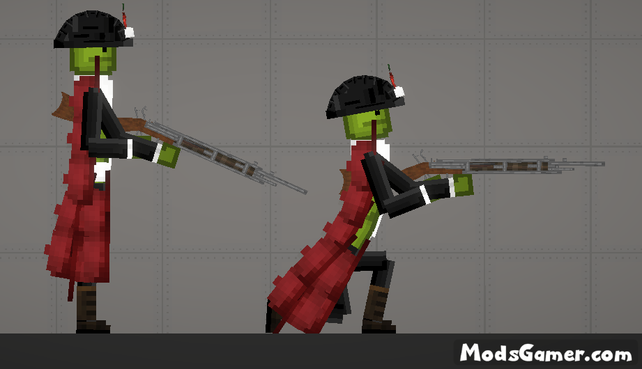 American Revolutionary War Soldier And Guns Mod - Mods for Melon ...