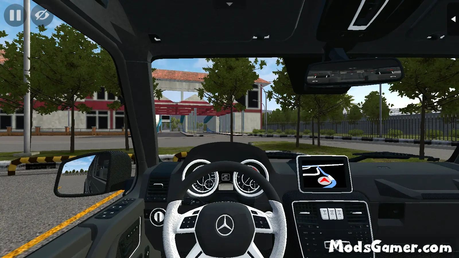 Mercedes-Benz GV12 SUV Mod - Mods for Bus Simulator Indonesia / BUSSID