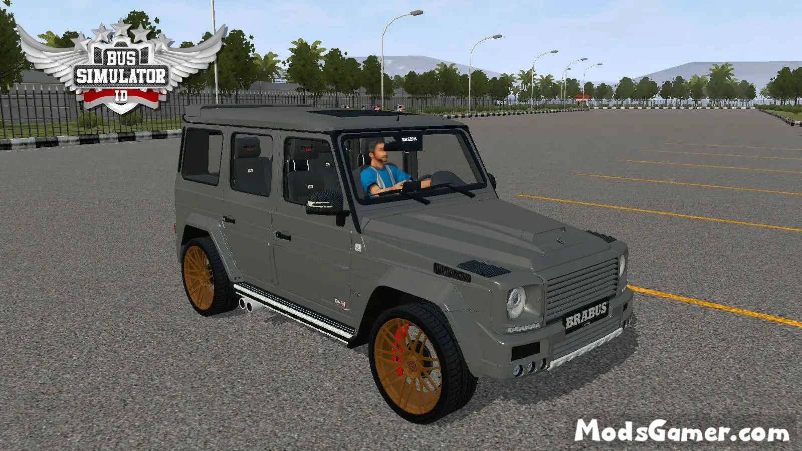 Mercedes-Benz GV12 SUV Mod - Mods for Bus Simulator Indonesia / BUSSID