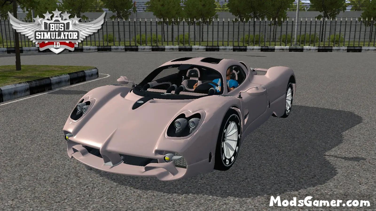 Pagani Utopia 2023 Mod - Mods for Bus Simulator Indonesia / BUSSID