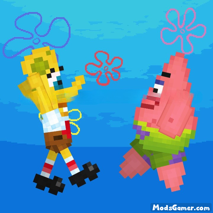 SpongeBob and Patrick Star Mod - Mods for Melon Playground Sandbox PG