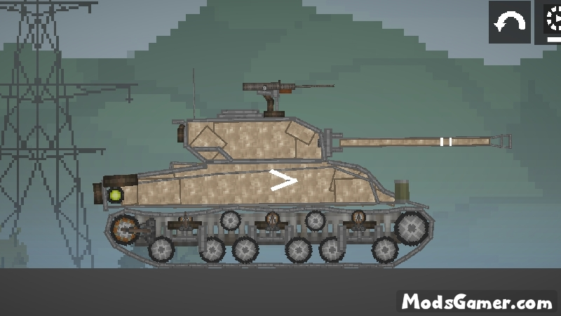 M4 Sherman tank Mod - Mods for Melon Playground Sandbox PG