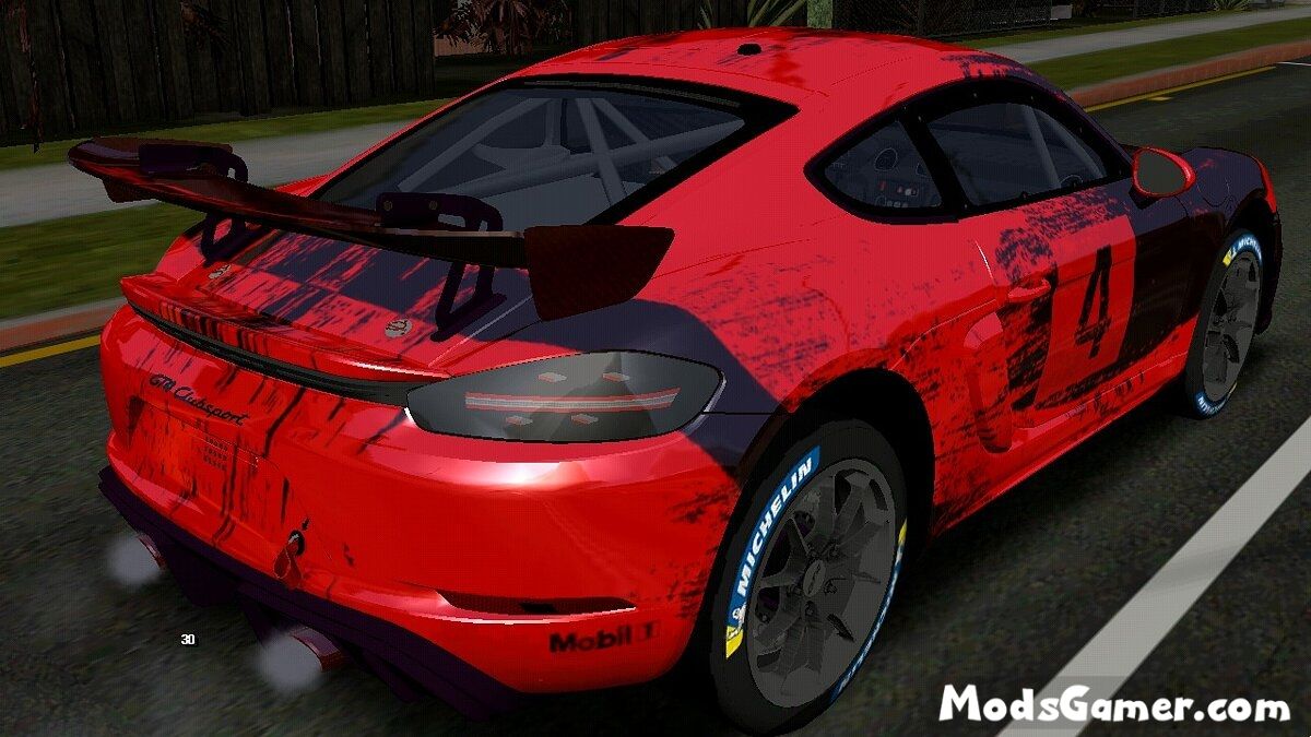 Porsche 718 Cayman GT4 Clubsport Racing Livery Mod - Mods for Grand ...