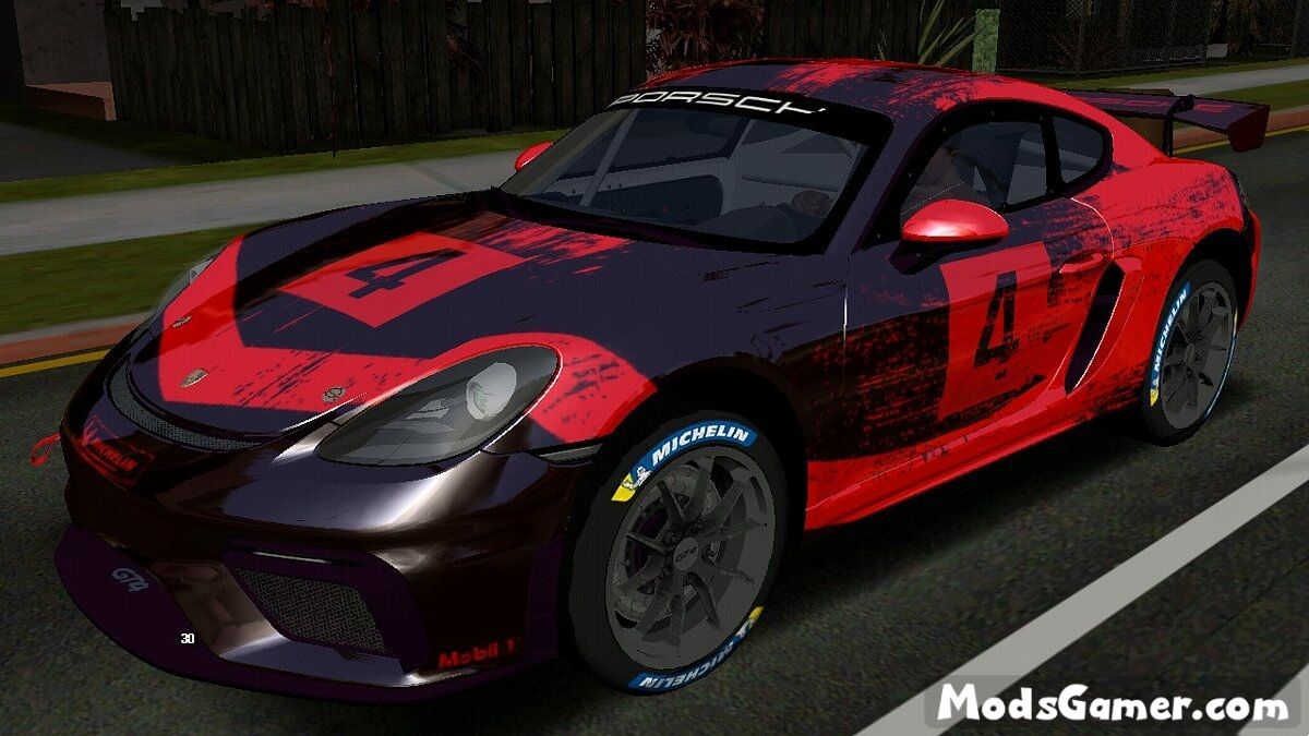 Porsche 718 Cayman GT4 Clubsport Racing Livery Mod - Mods for Grand ...