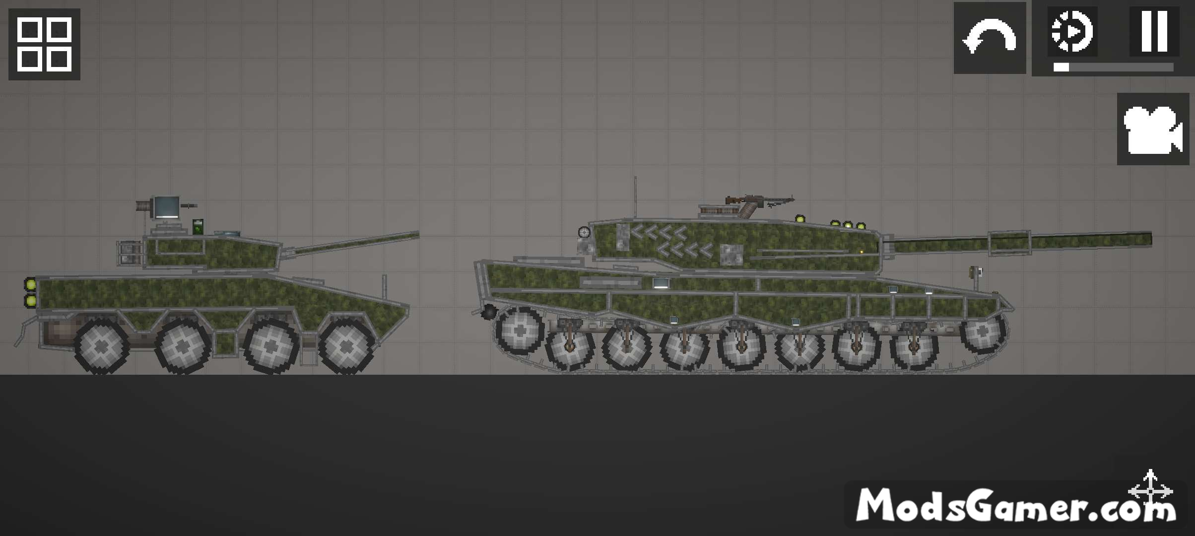 Armored Vehicle and Leopard 2A4 Tank Mod - Mods for Melon Playground Sandbox PG