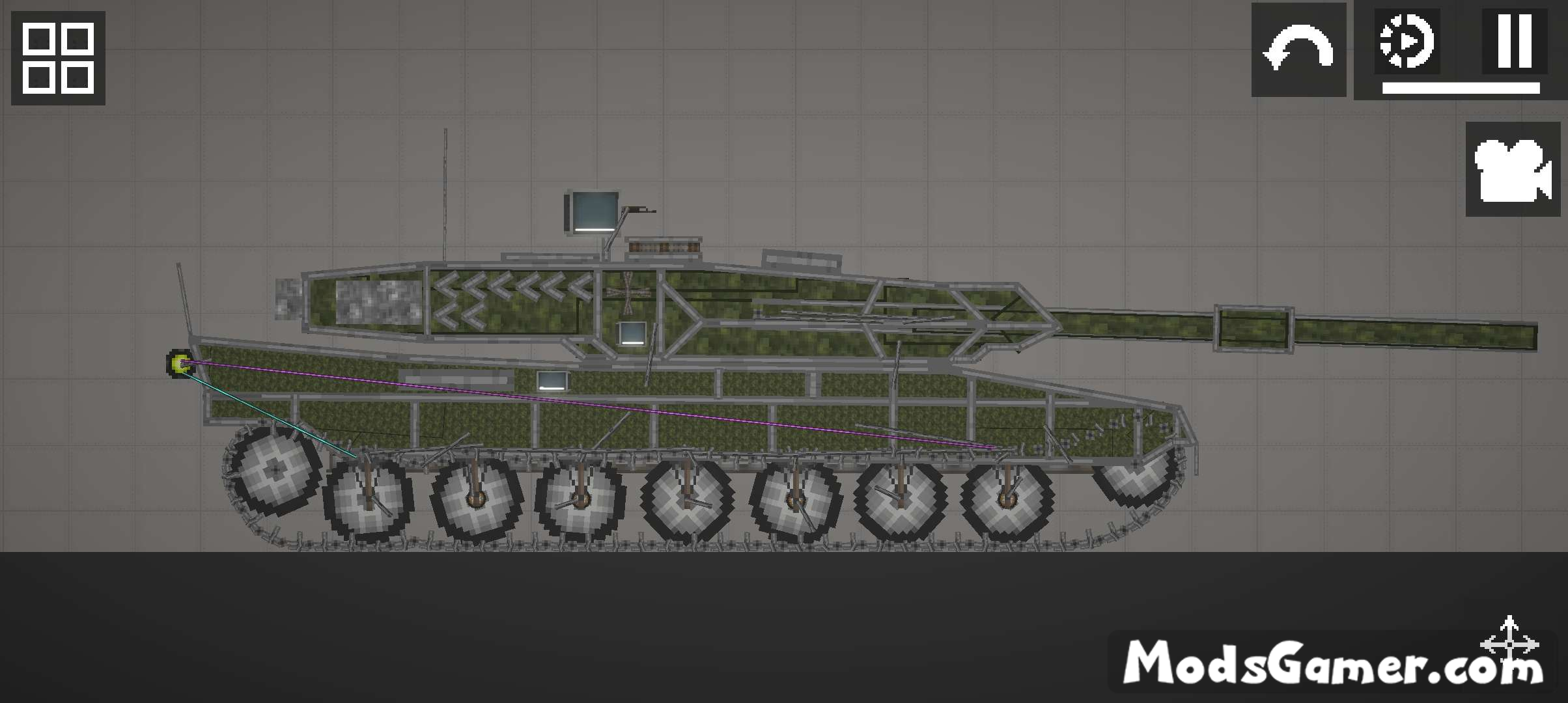 T14 Amata And Leopard 2A7 Tank Mod - Mods for Melon Playground Sandbox PG