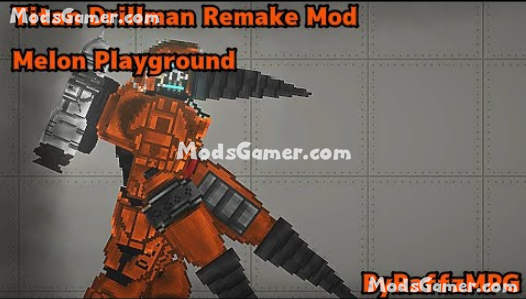 Titan Drillman High Quality Remake Mod - Skibidi Toilet Multiverse - Mods for Melon Playground ...